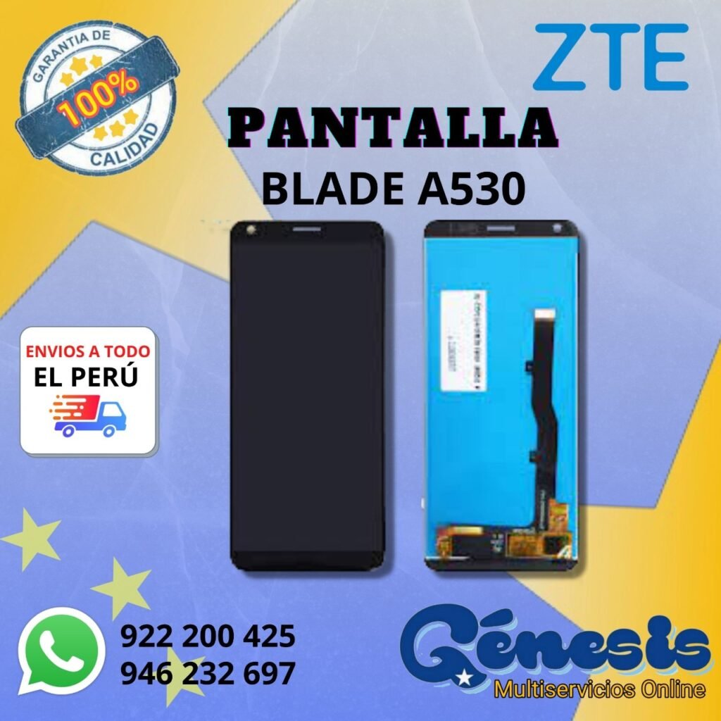 ZTE Blade A530 PANTALLA TACTIL COMPLETA - Genesis Multiservicios Online