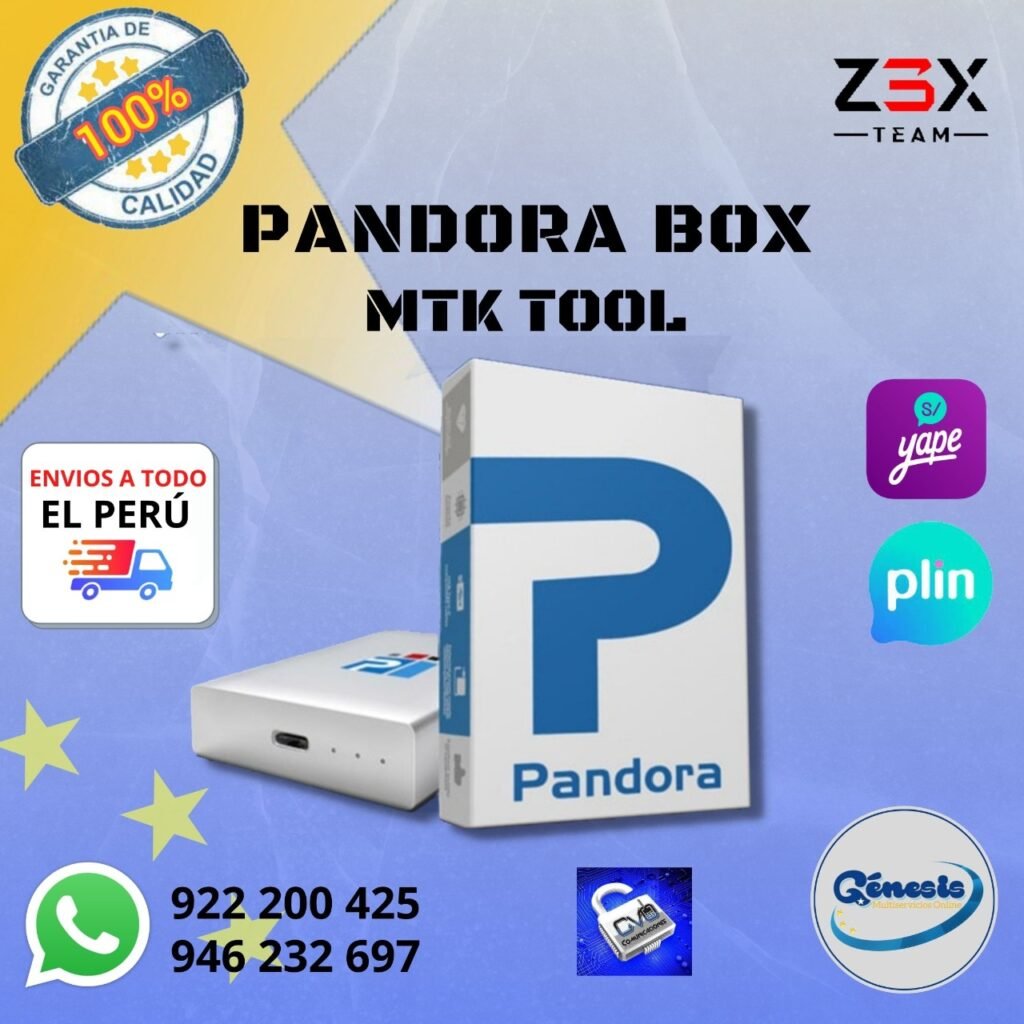 💥PANDORA BOX 💥 Z3X TEAM - Genesis Multiservicios Import