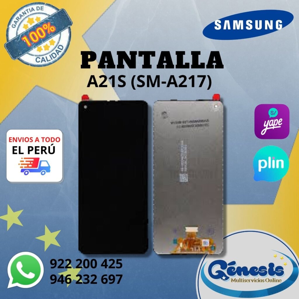 SAMSUNG A21S (SM-A217) PANTALLA COMPLETA