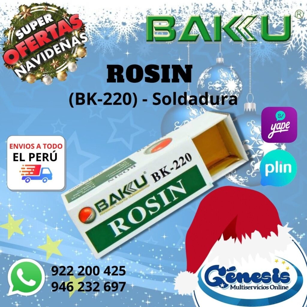 Rosin BAKU (BK-220) – detector de cortos - Genesis Multiservicios Online